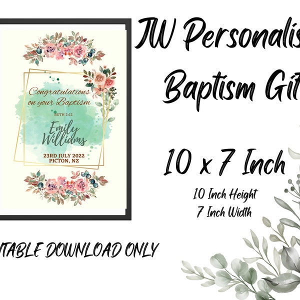 Baptism Gift Jehovah's Witness - 60+ Gift Ideas for 2024