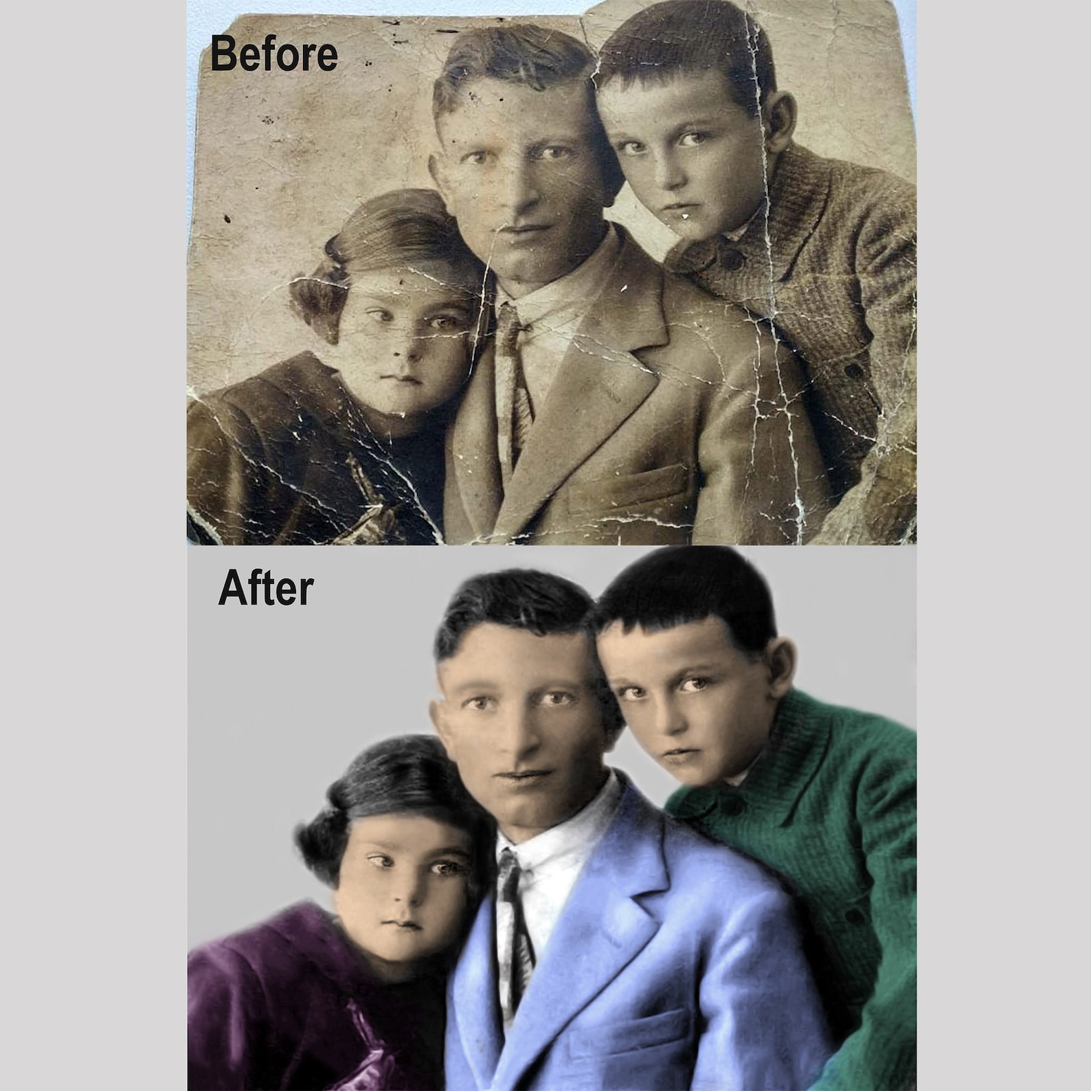 Old Photo Restore, Vintage Photo Retouching, Photo Restore, Photo ...