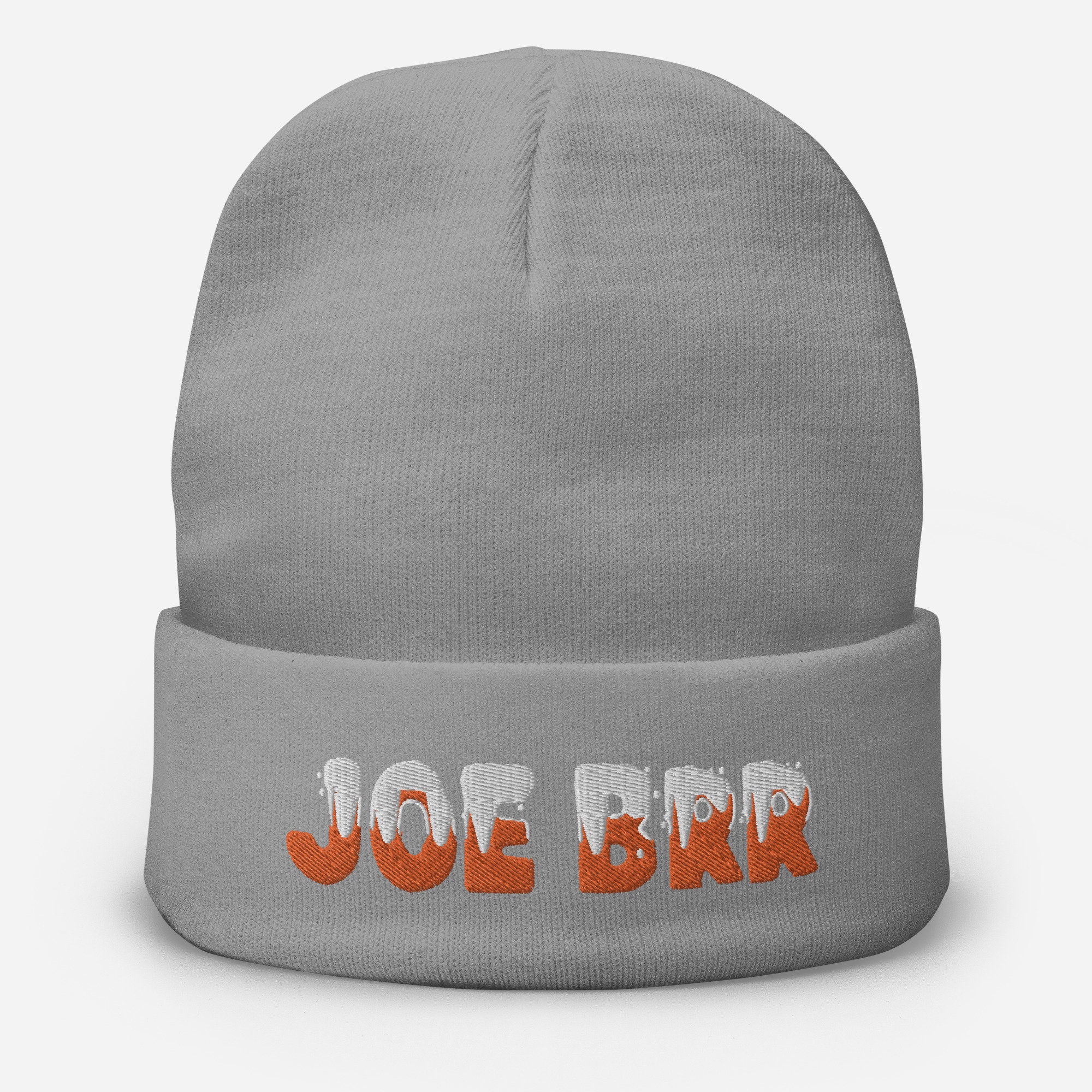 Joe Brr Snow Cap Joe Burrow Embroidered Beanie - Etsy