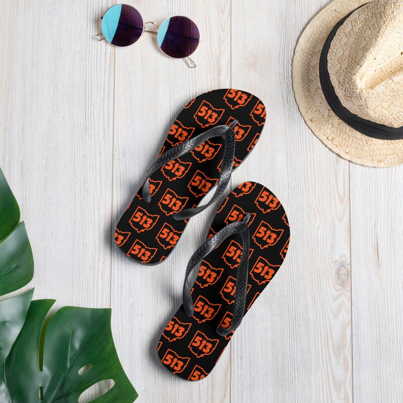 Football Flip Flops - Etsy