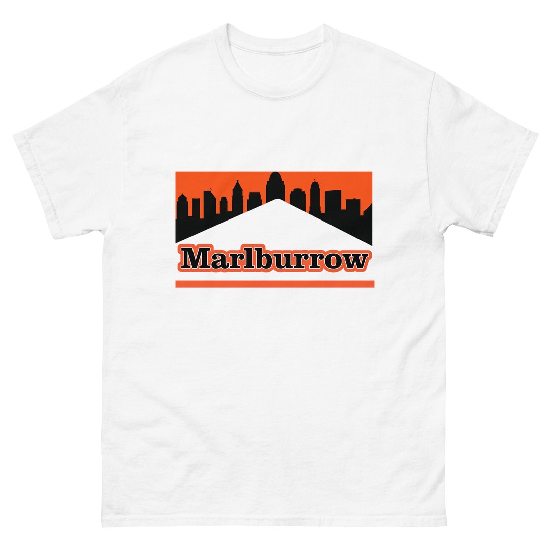Marlburrow Cincinnati Skyline Men's Classic Tee - Etsy