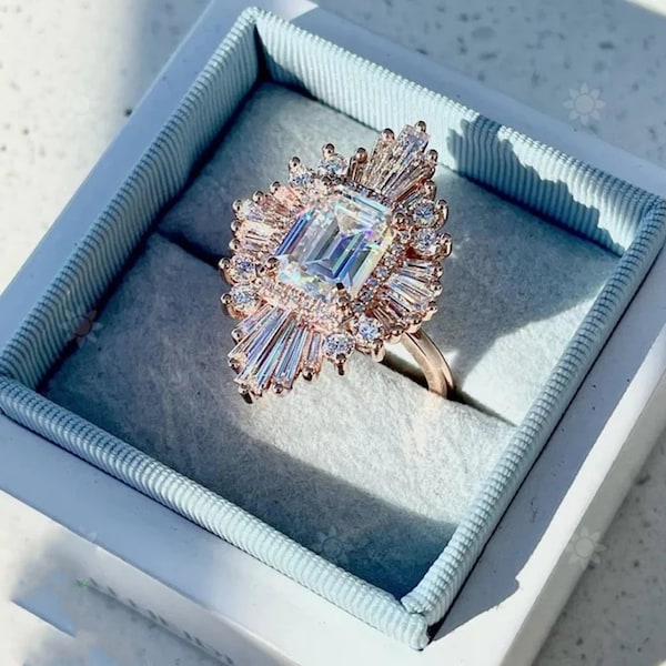 Sunburst Ring - Etsy