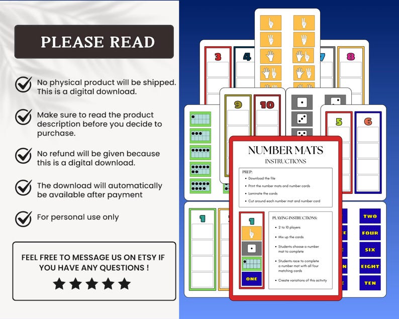 Number Game Activity for Kids: Counting Skills Math Learning Workbook ...