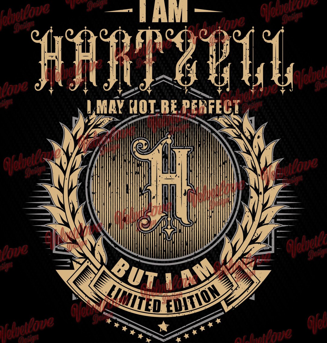 I Am Hartzell Limited Edition Custom Svg, AI, PDF, PNG, STUDIO3 Cameo File for Sublimation Dtg ...