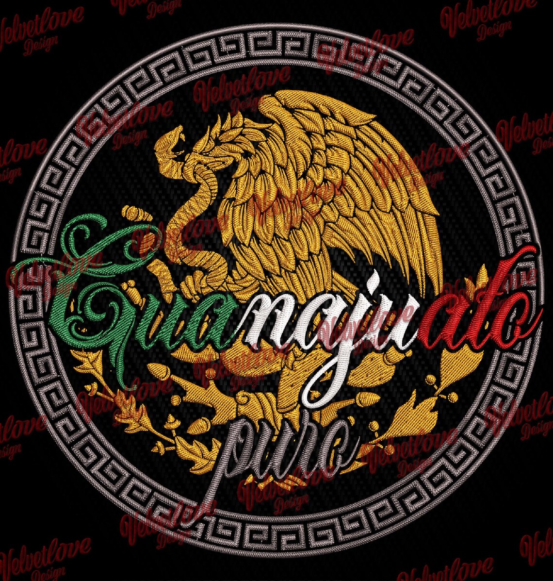 Puro Guanajuato Png for DTF, DTG SUBLIMATION With Embroidery Effect - Etsy