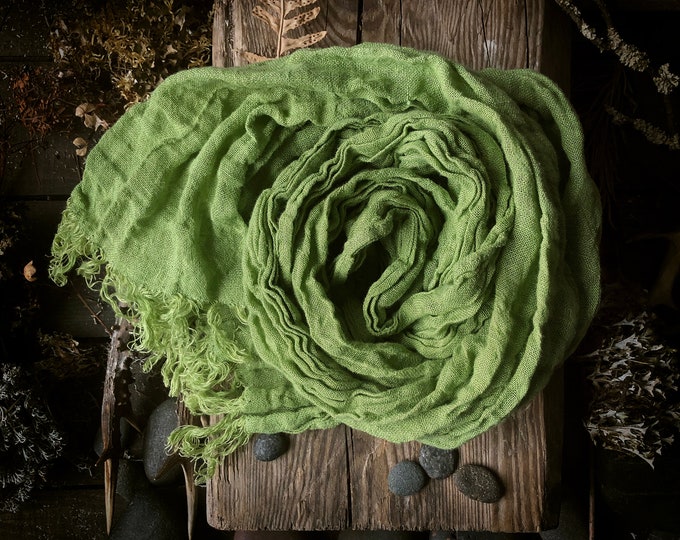 BABA YAGA Wrap Scarf, Head Scarf, Distressed Style Fashion, Dark Witchy ...