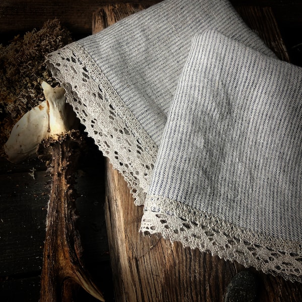 Towel With Lace - Etsy