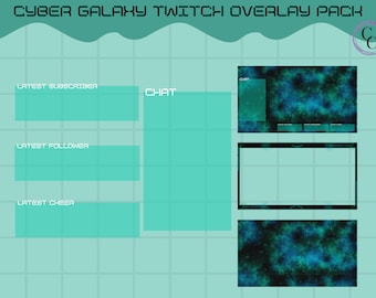 Sunflower Stream Overlay Pack Animated Stream Scenes, Twitch Overlays ...