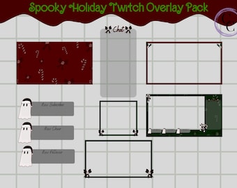 Greenery Plant Stream Overlay Pack - Animated Stream Scenes, Twitch ...