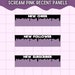 Scream Pink Stream Overlay Pack Animated Stream Scenes - Etsy