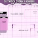 Scream Pink Stream Overlay Pack - Animated Stream Scenes, Twitch ...