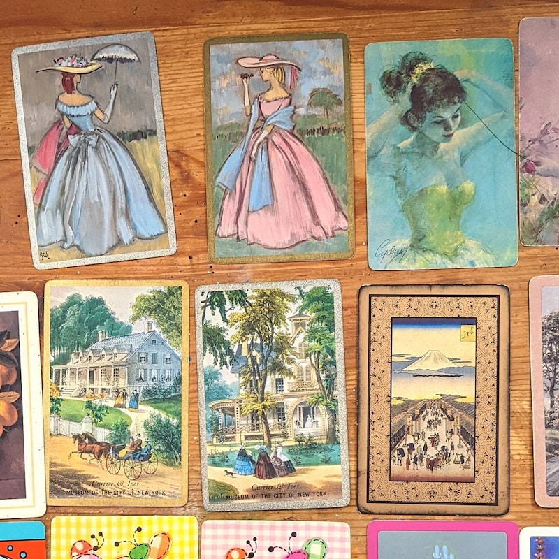 Art Deco Playing Cards - Etsy