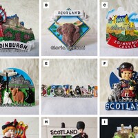 Edinburgh Castle Magnet, Scottish Gift, LMAG008 - Etsy