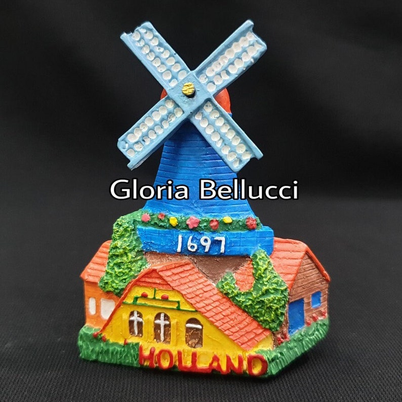 Fridge Magnet Netherlands, Holland, Amsterdam Landmark Icon Keukenhof ...