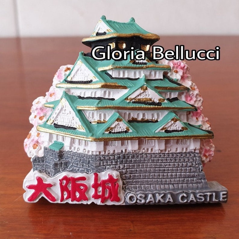 Fridge Magnet Japan, Kyoto, Hokkaido, Osaka Landmark Icon Tower, Temple ...