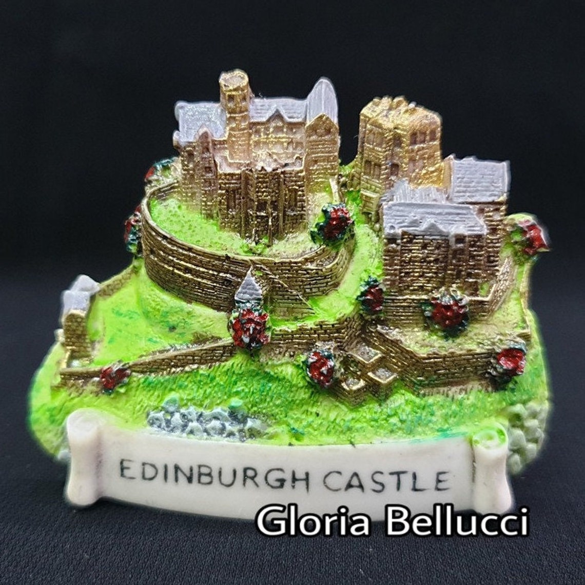 Fridge Magnet Scotland Landmark Icon Edinburgh and Stirling Castle 3D ...