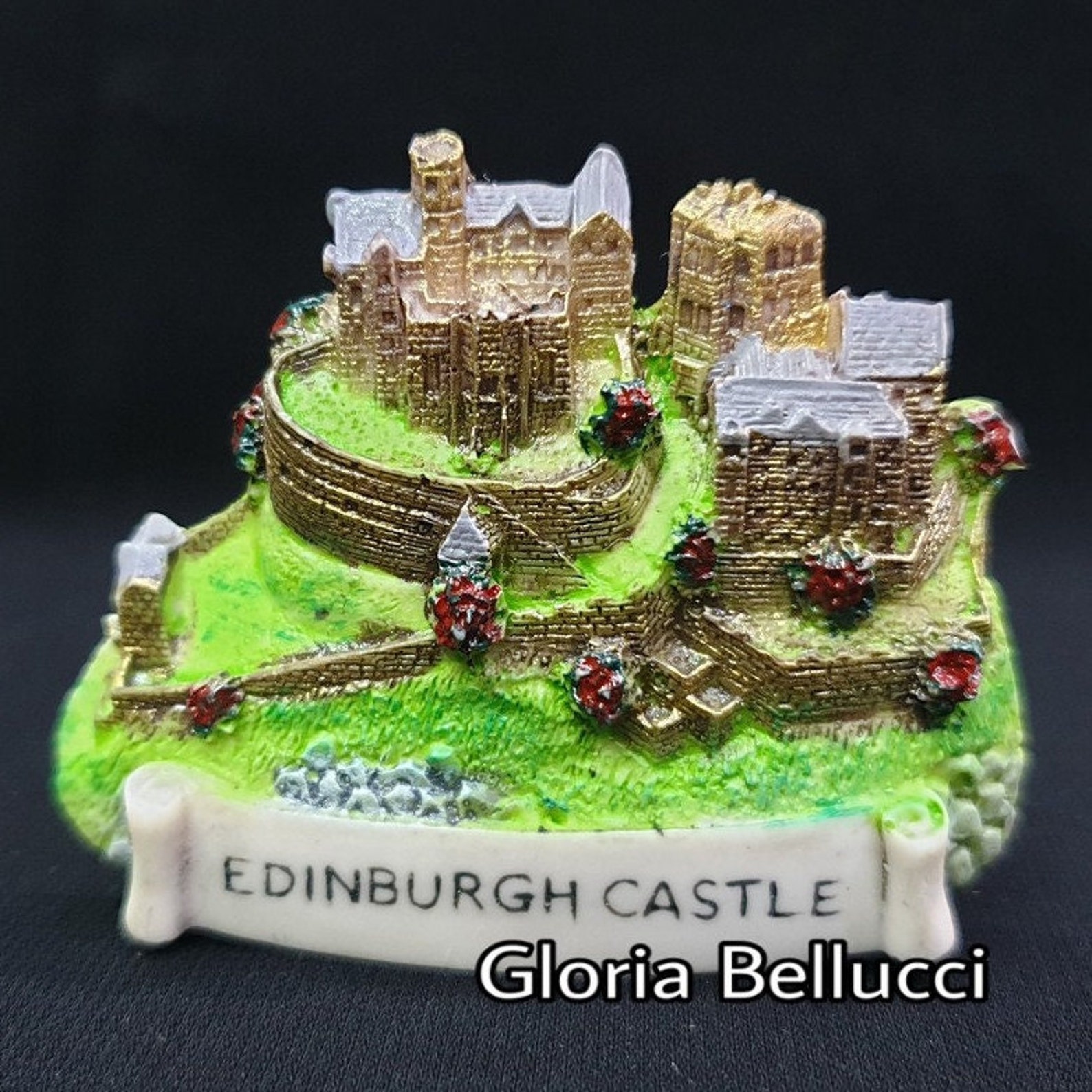 Fridge Magnet Scotland Landmark Icon Edinburgh and Stirling Castle 3D ...