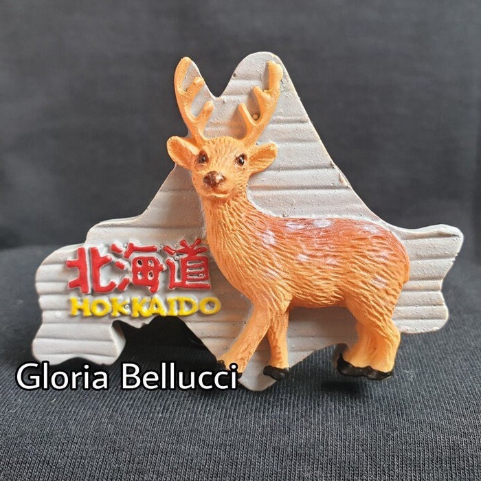 Fridge Magnet Japan, Kyoto, Hokkaido, Osaka Landmark Icon Tower, Temple ...