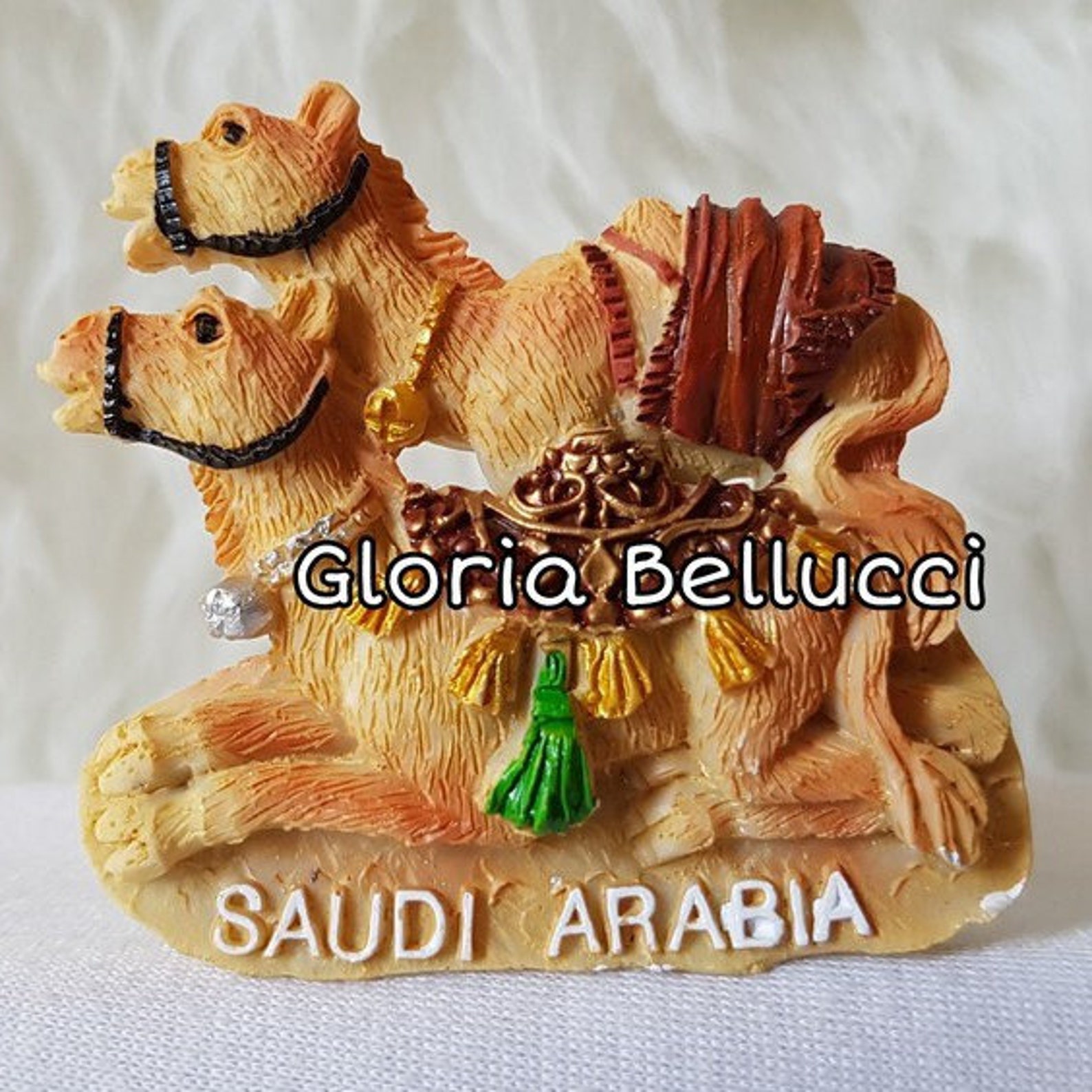 Fridge Magnet Saudi Arabia, Mecca, Madinah Landmark Icon Kaaba, Nabawi ...