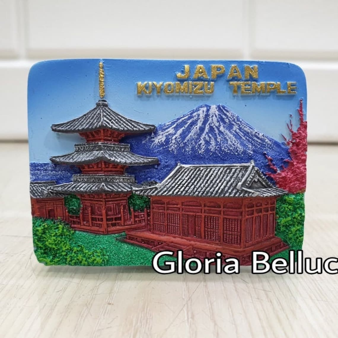 Fridge Magnet Japan, Tokyo, Asakusa, Kyoto Landmark Icon Tower, Temple ...