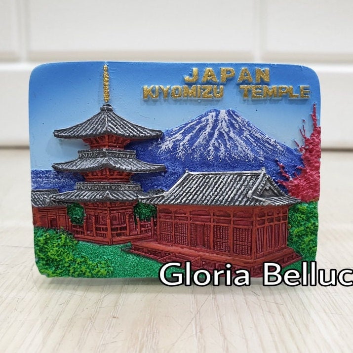 Fridge Magnet Japan, Tokyo, Asakusa, Kyoto Landmark Icon Tower, Temple ...