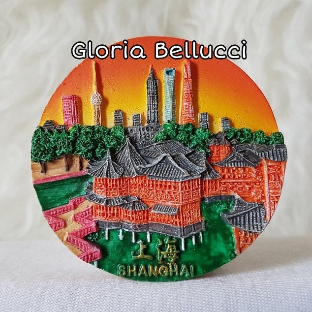 Fridge Magnet Taiwan, China, Shanghai, Guangzhou, Hainan, Harbin ...