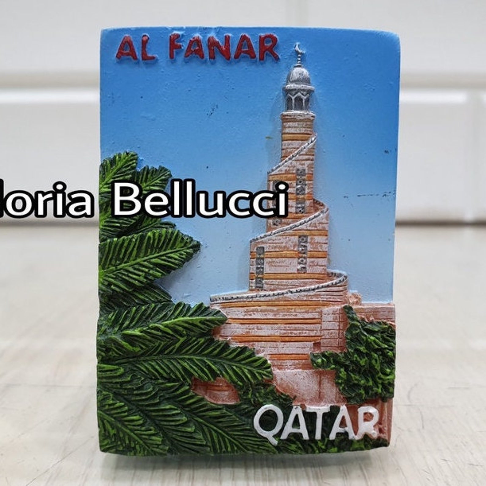 Fridge Magnet South Africa, Oman, Qatar Landmark Icon 3D Model for ...
