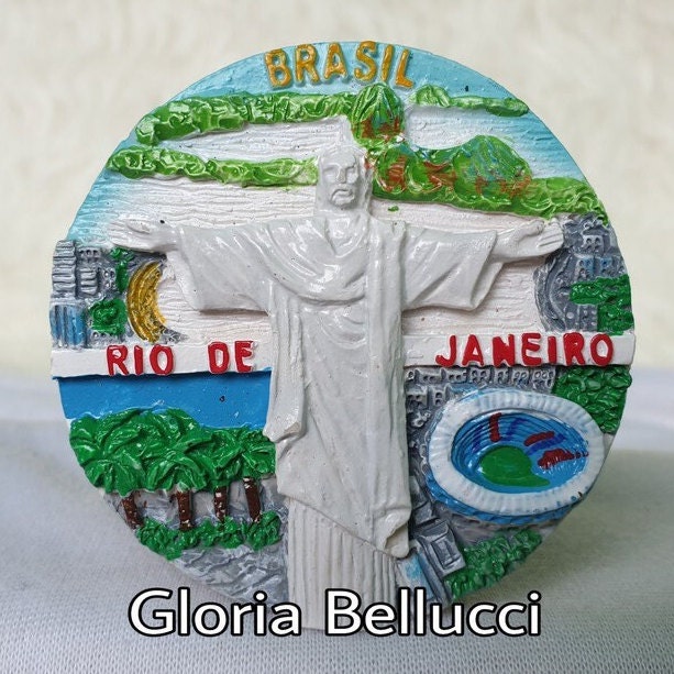 Fridge Magnet Brazil, Chile, Venezuela, Panama, Rio De Janeiro, Easter ...