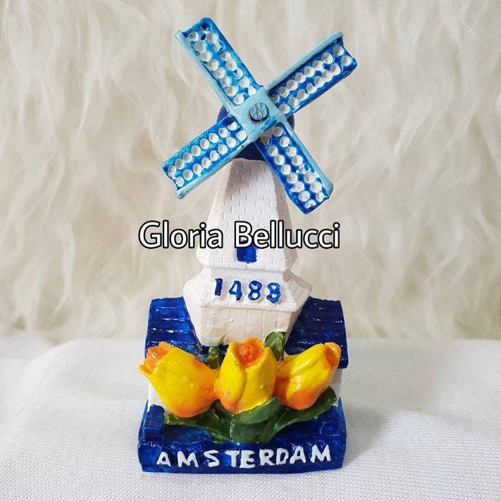 Fridge Magnet Netherlands, Holland, Amsterdam Landmark Icon Keukenhof ...