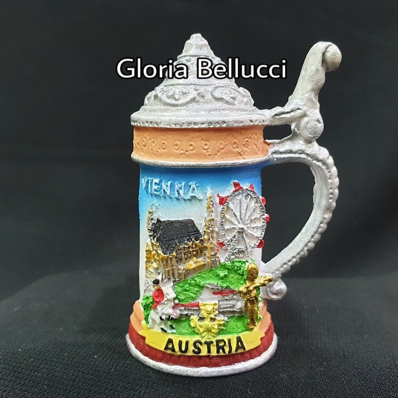 Fridge Magnet Austria, Vienna Landmark Icon Karlskirche, Schönbrunn ...