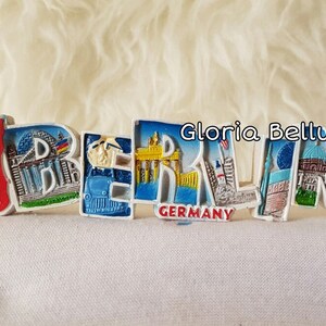 Fridge Magnet Germany, Deutschland, Berlin, Koln Landmark Icon ...