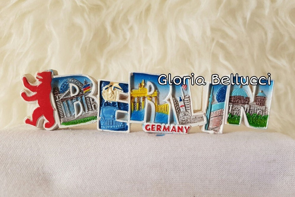 Fridge Magnet Germany, Deutschland, Berlin, Koln Landmark Icon ...