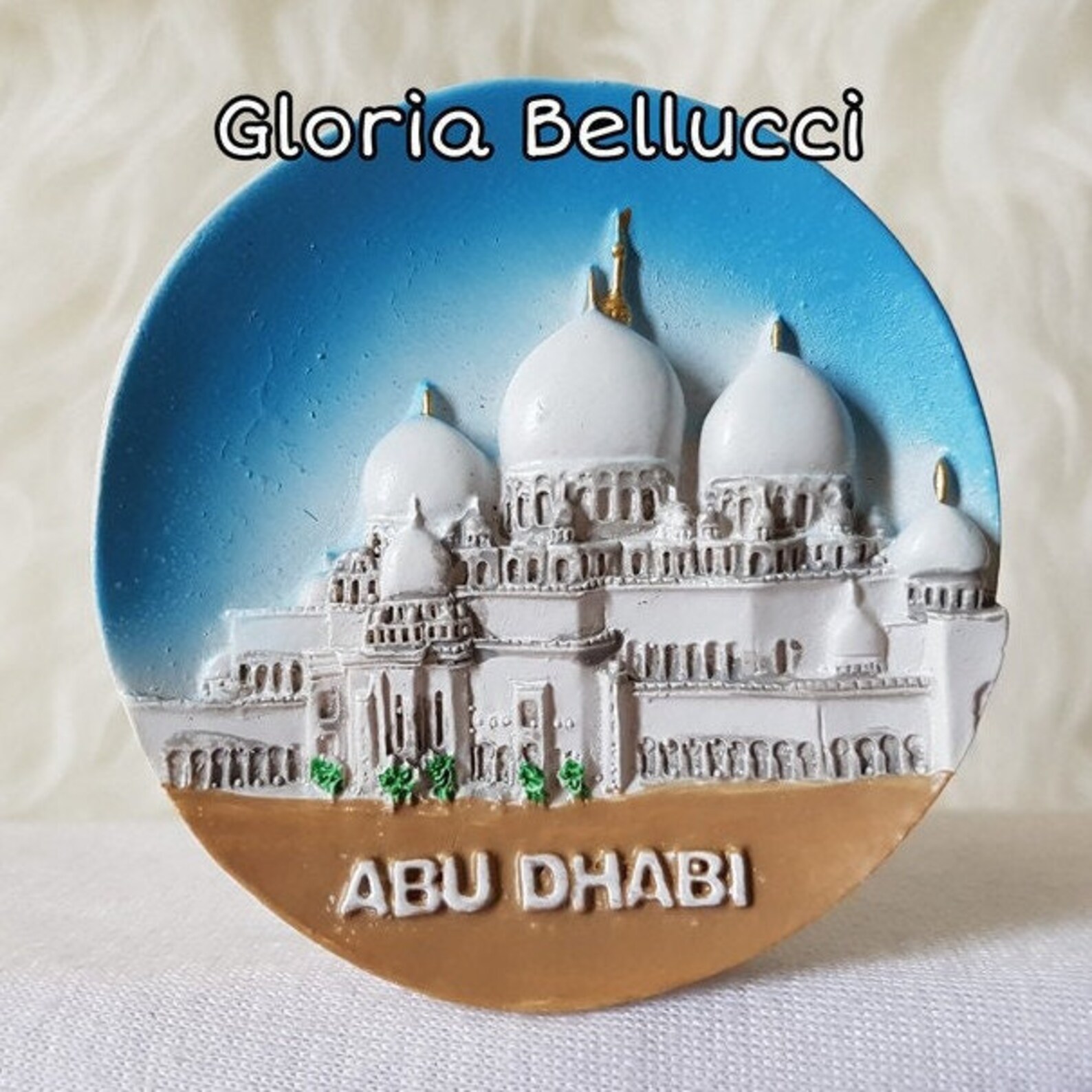 Fridge Magnet Saudi Arabia, Mecca, Madinah Landmark Icon Kaaba, Nabawi ...