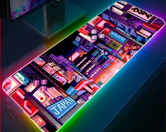 Pixelated Desk Mat - Etsy