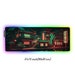 Neon Night City RGB Gaming Mouse Pad3 Patternsjapanese - Etsy