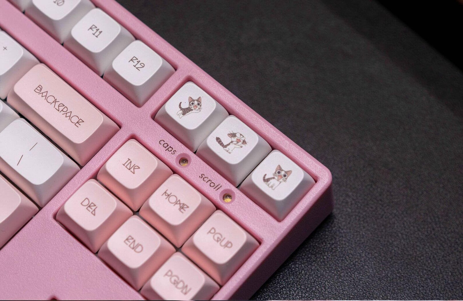 137pcs Cute Kitty Keycap Setxda Profileartisan Keycaps for - Etsy