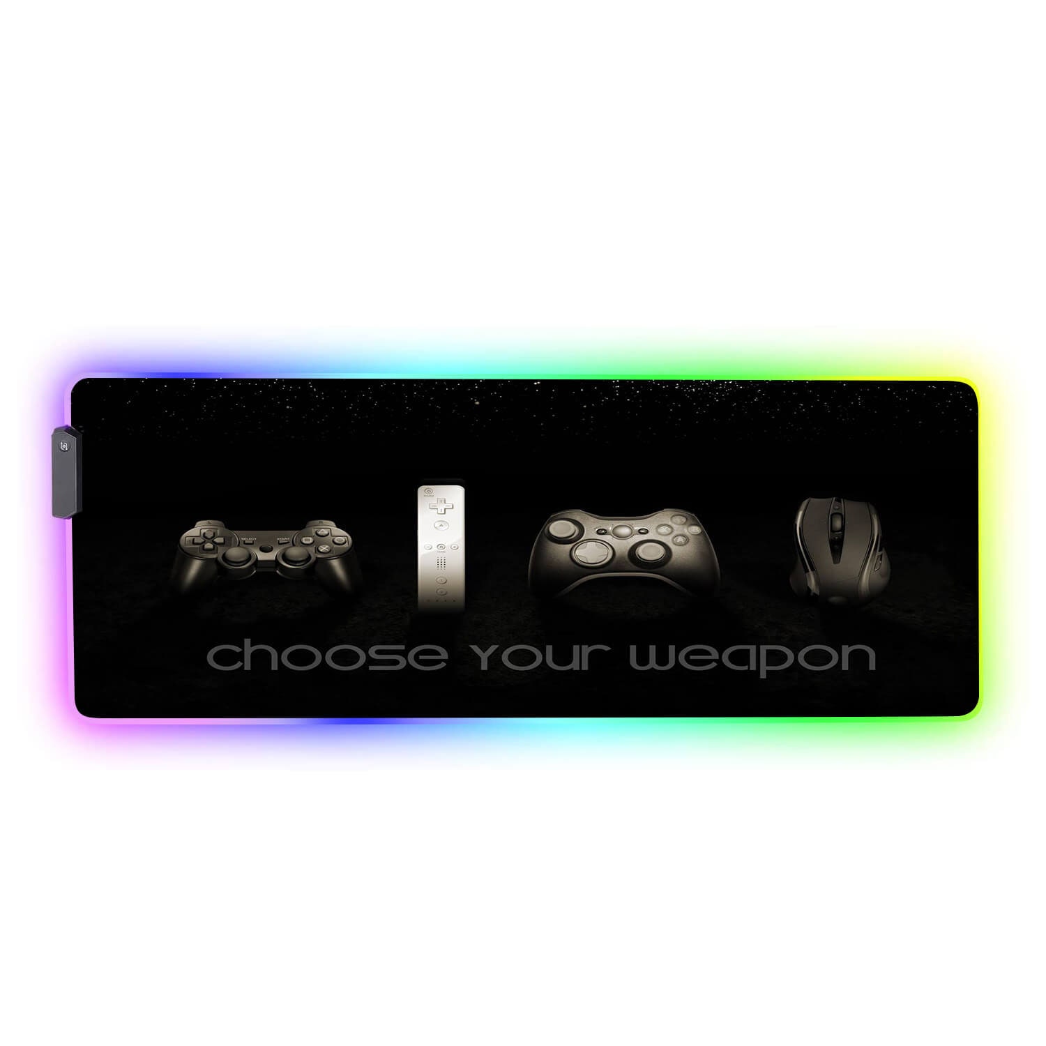 Game Controller RGB Gaming Mouse Pad, RGB Desk Pad, City LED RGB Mouse ...