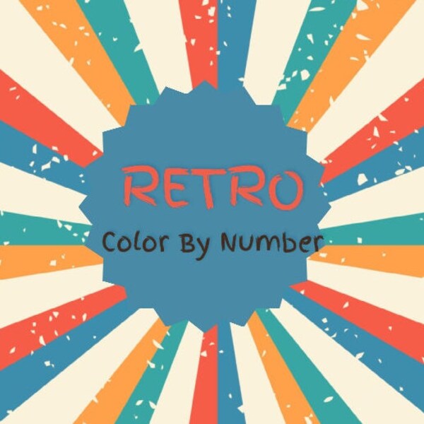 Adult Color by Number Books - Etsy