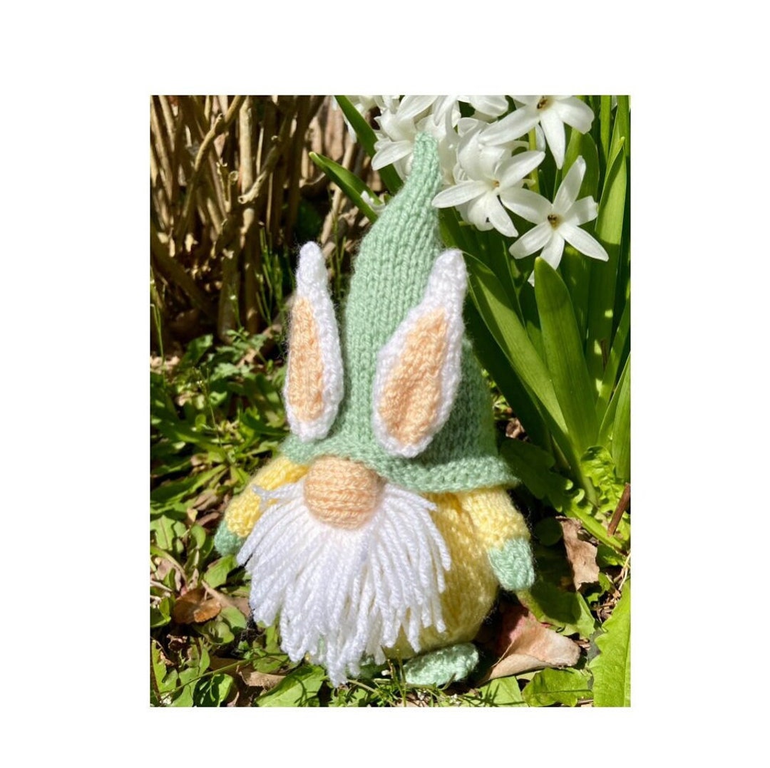 Easter Gonk Gnome Knitting Pattern Soft Toy Ornament Decoration - Etsy