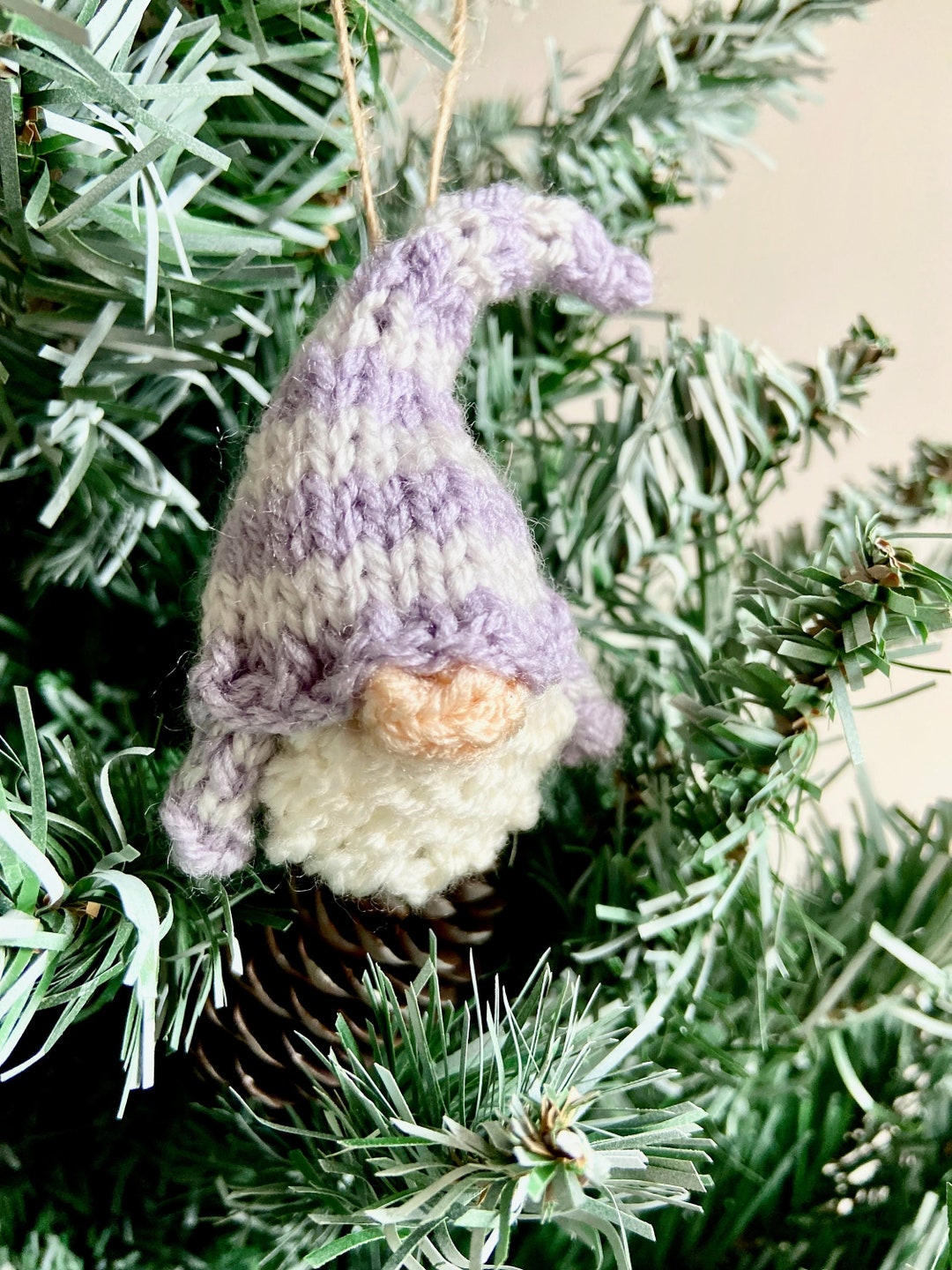 Christmas Gonk Tree Decoration - Knitting Pattern - Etsy