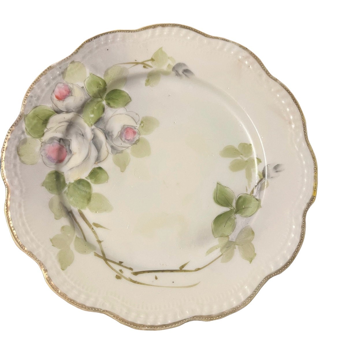 Antique Hand Painted Nippon Plate - Etsy