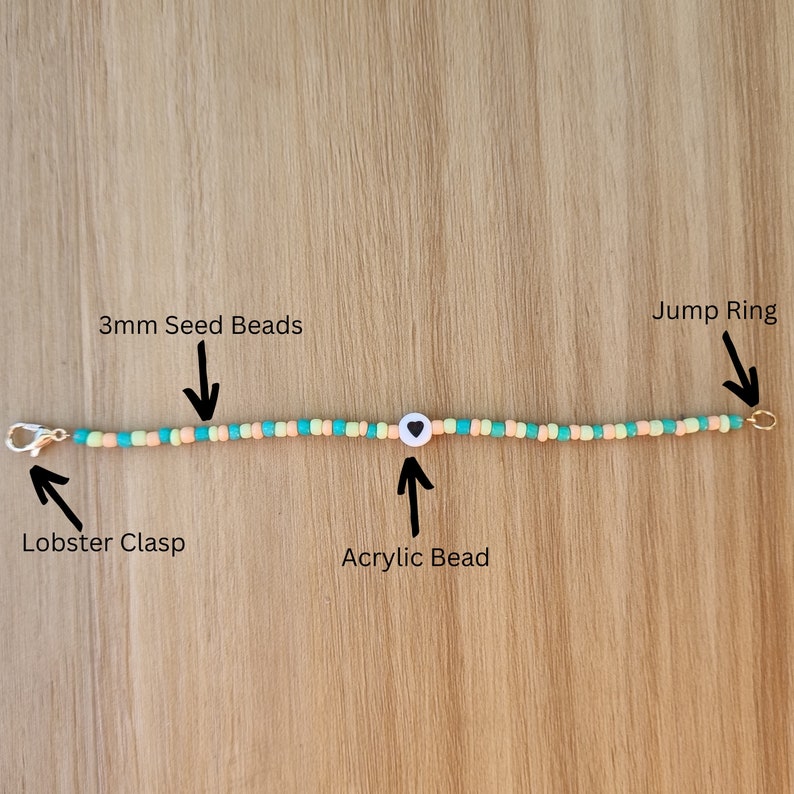 Cute Seed Bead Friendship Bracelets With Mystery Symbol Bead - Etsy