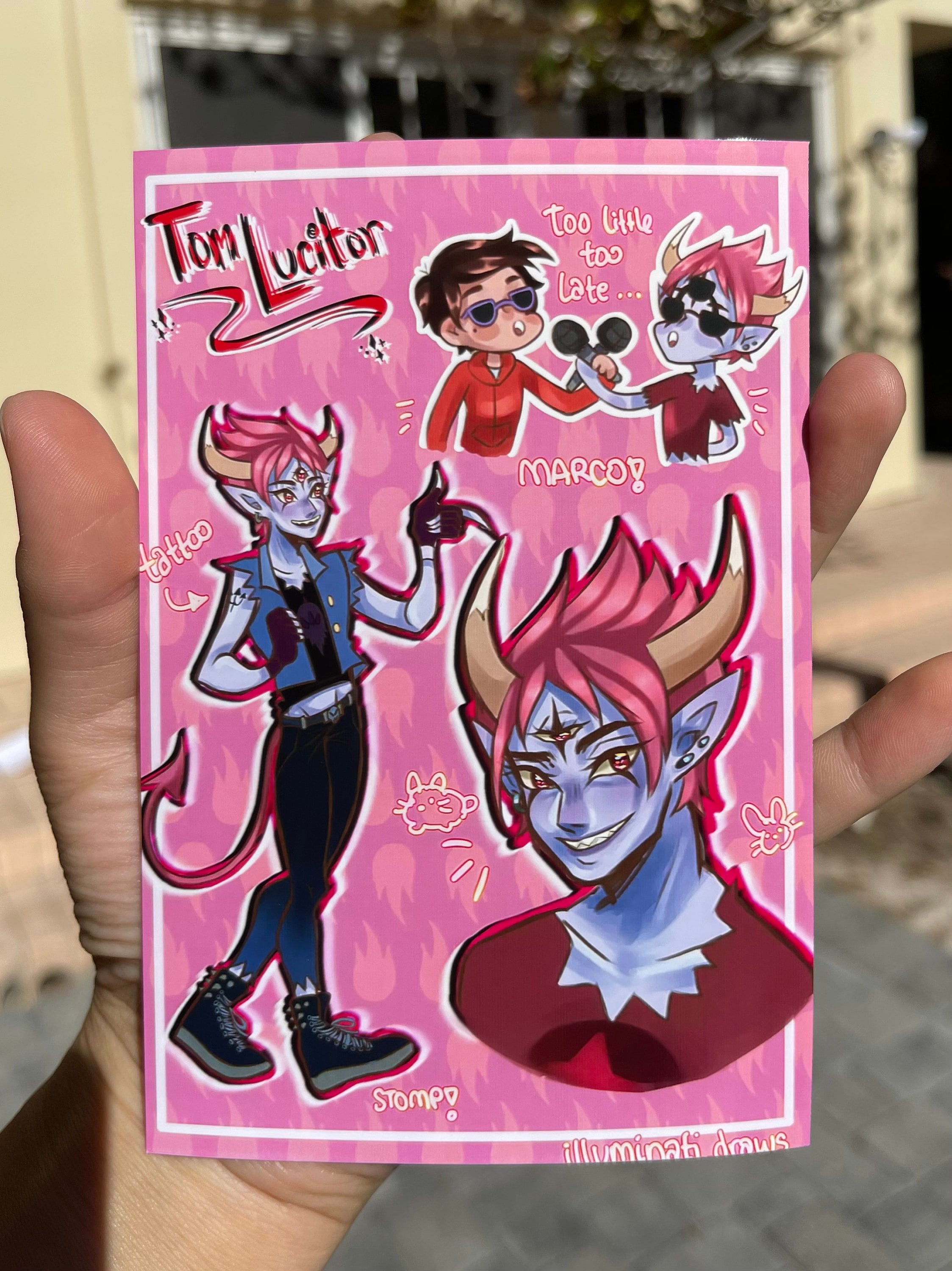 Tom Lucitor SVTOE Character Dump Photo Print - Etsy