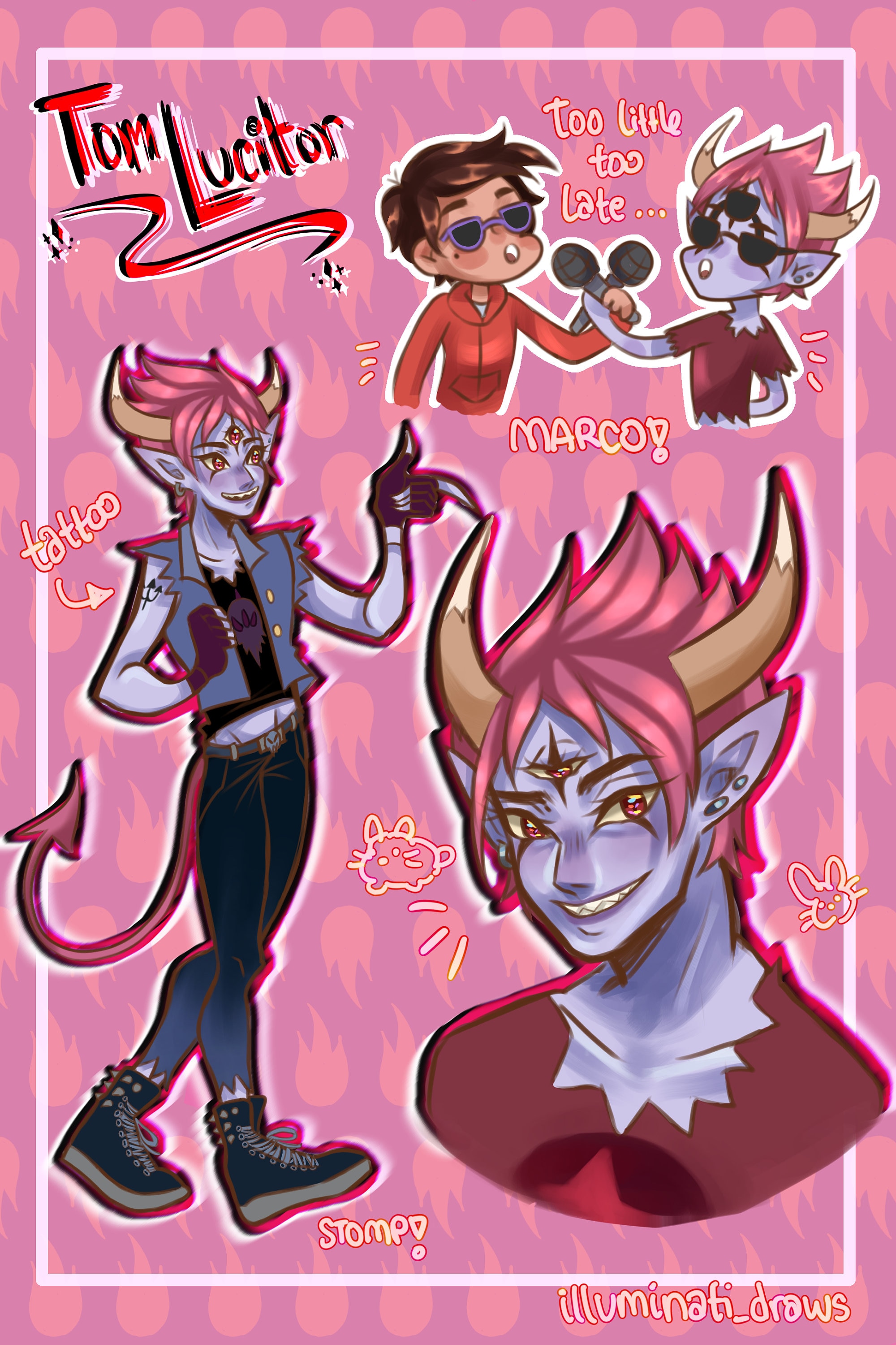 Tom Lucitor SVTOE Character Dump Photo Print - Etsy