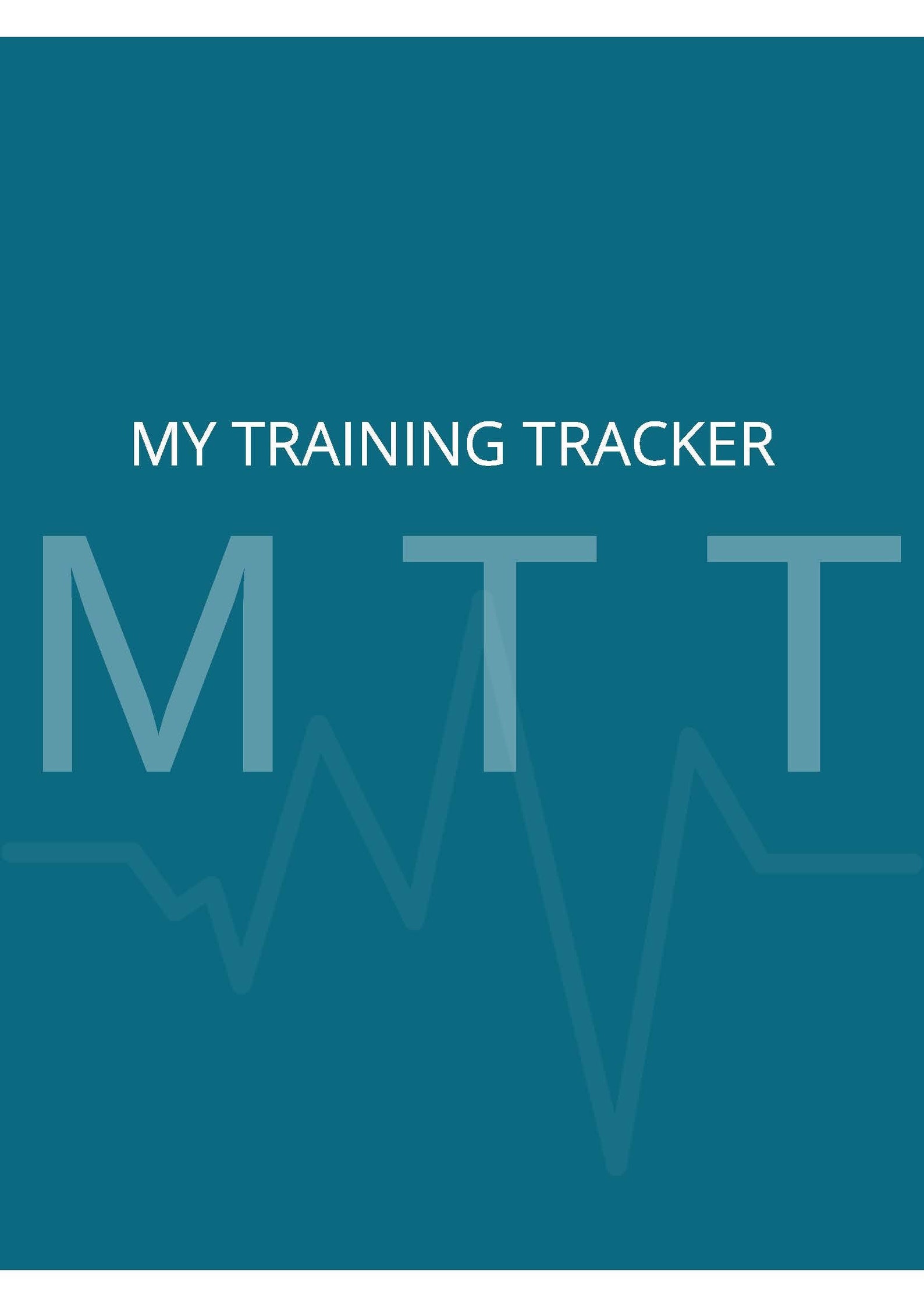 My Training Tracker | Digital Downloadable 12 Week Gym Tracker With ...