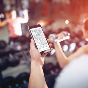 My Training Tracker | Digital Downloadable 12 Week Gym Tracker ...