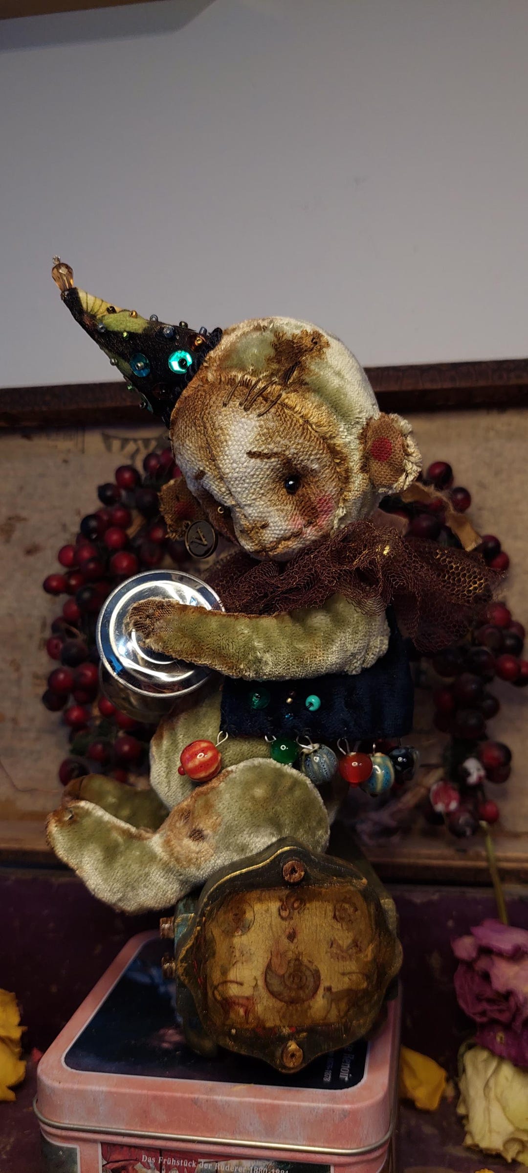 Circus Monkey,art Toy,handmade Creepy Toy - Etsy