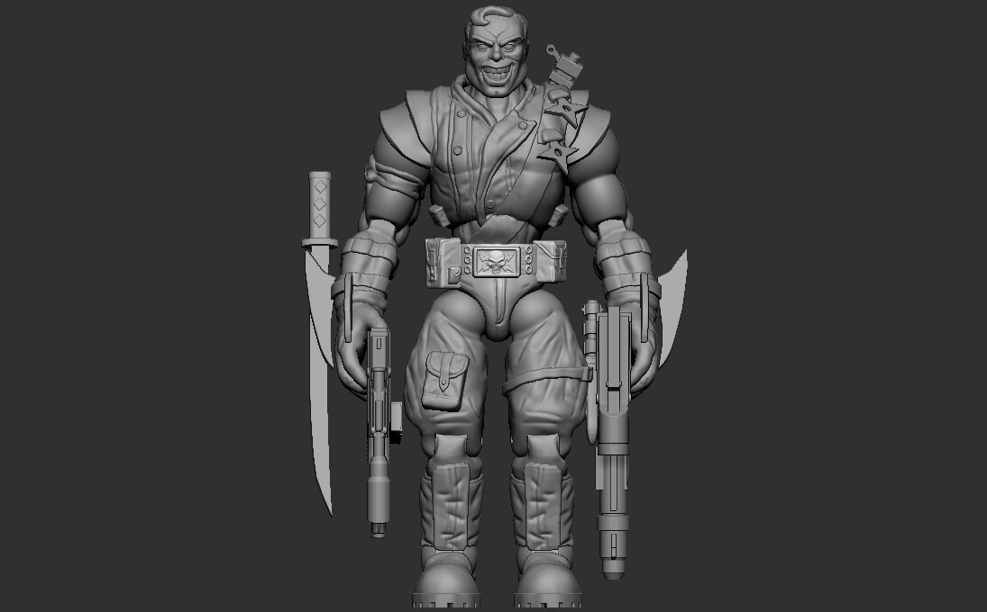 Small Soldiers Replica Commando Elite Chip Hazard Link Static Butch ...