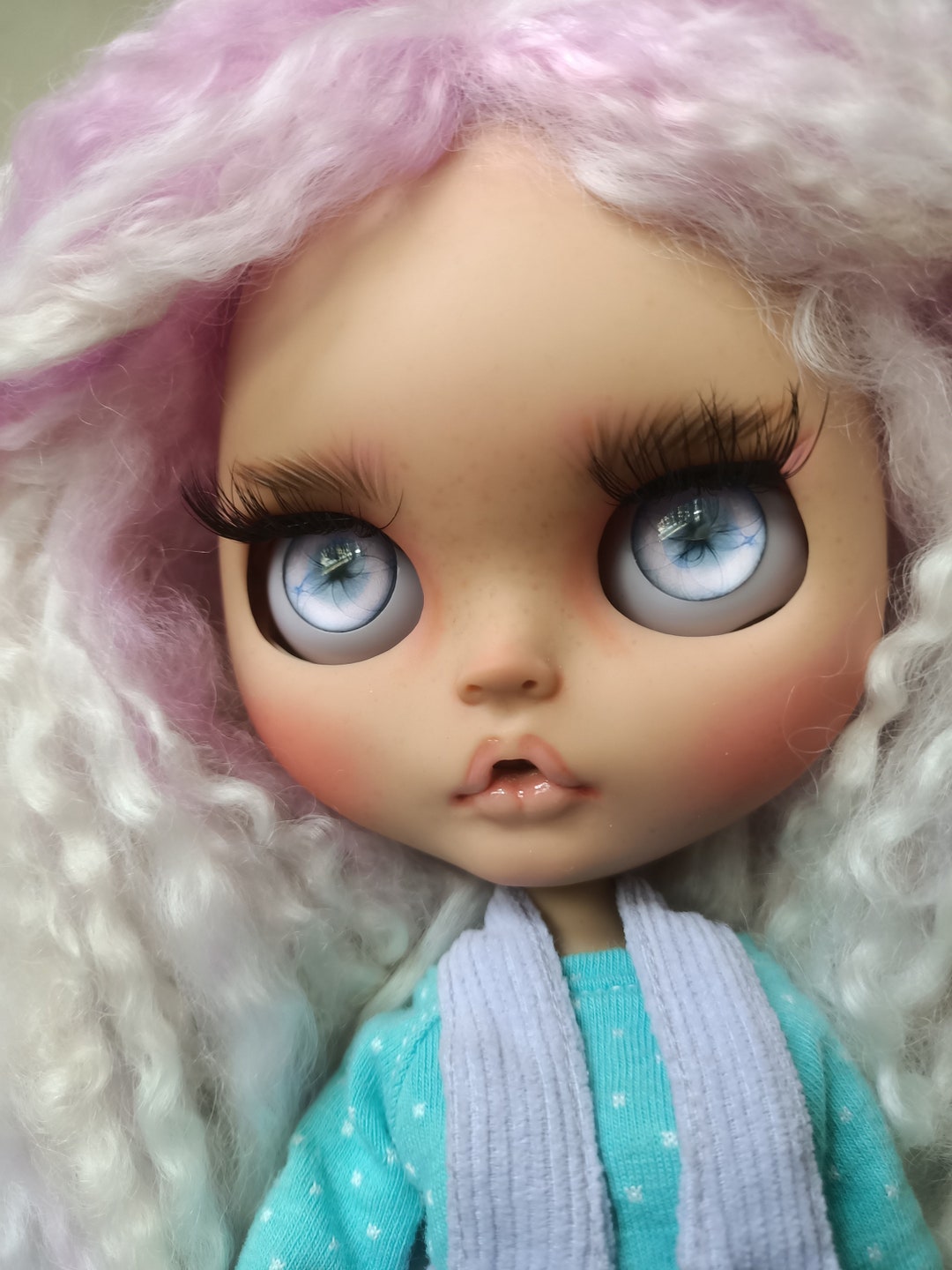 DHL 1 Week Shipping Blythe Doll Eva Unicorn Fairy, Natural Superlong ...