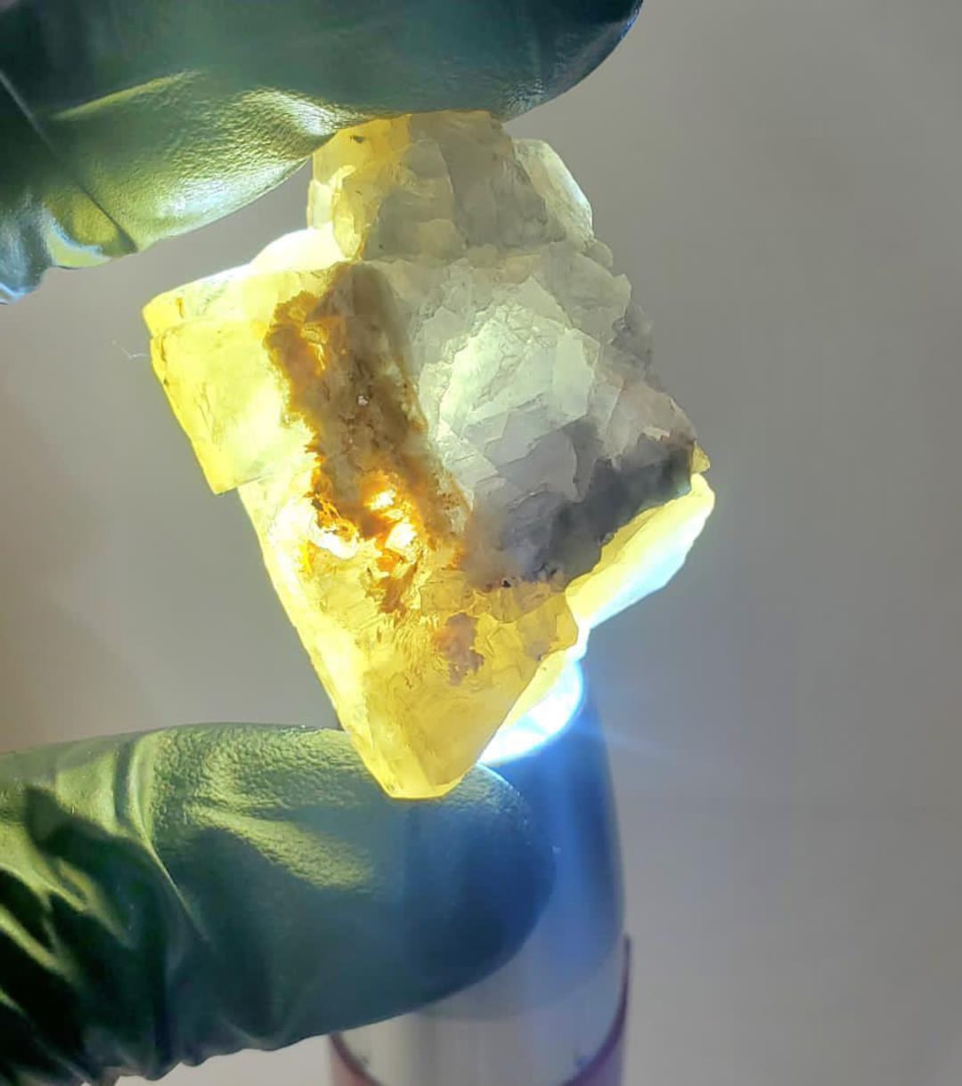 Yellow Fluorite From Beijing, China, Crystal Specimen, Inner Yellow ...